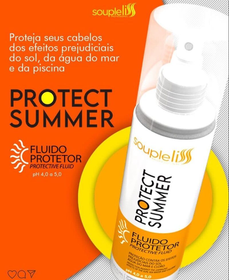 Protect Summer 200ml Soupleliss Profissional - Kicosmeticos.com